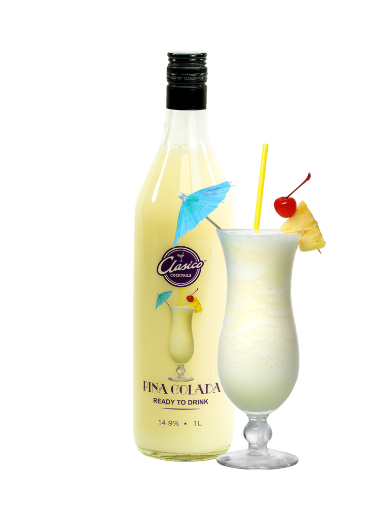 Clasico Pina Colada 1L (14,9%) – Clasico Cocktail – Cocktails made easy!